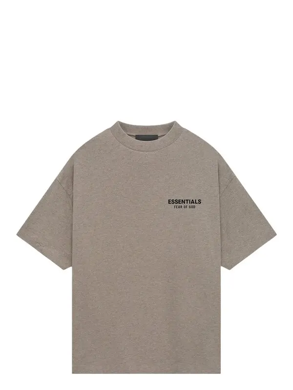 Fear Of God Jersey Crewneck Tee 'heather - Grey