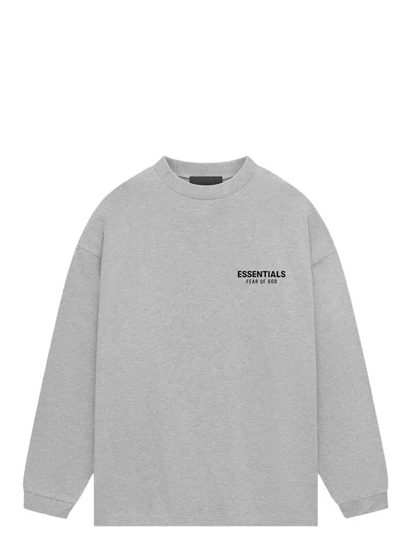 Fear Of God Jersey Long-sleeve Shirt 'light Heather - Grey
