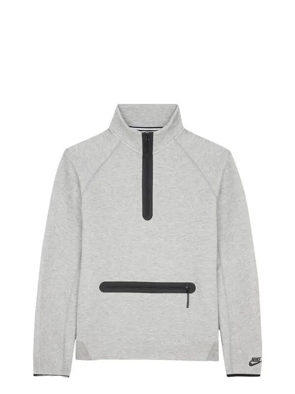 Nike Tech Fleece 1/2 Zip Sweatshirt - Grey