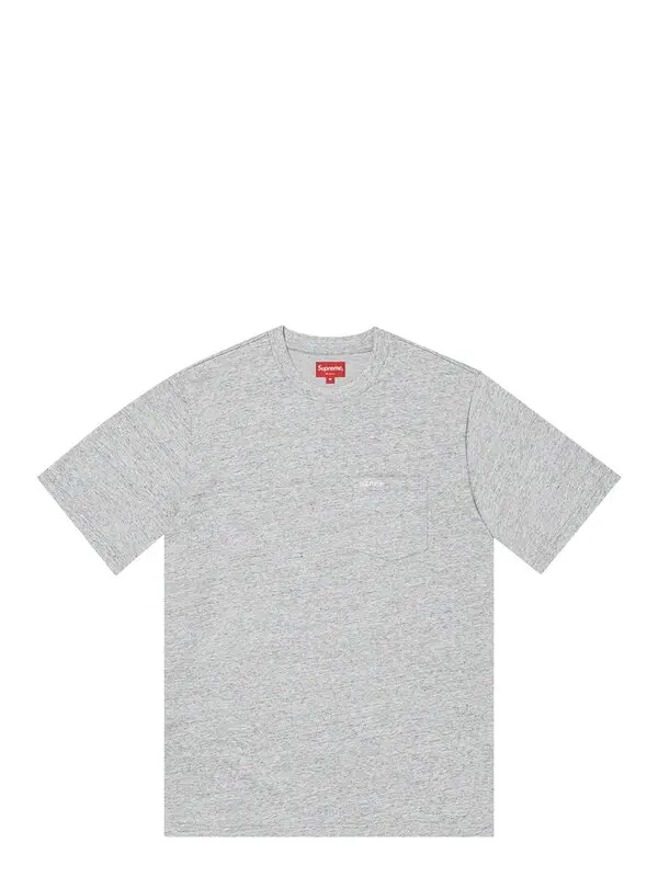 Supreme Short-sleeve Pocket Tee 'heather - Grey