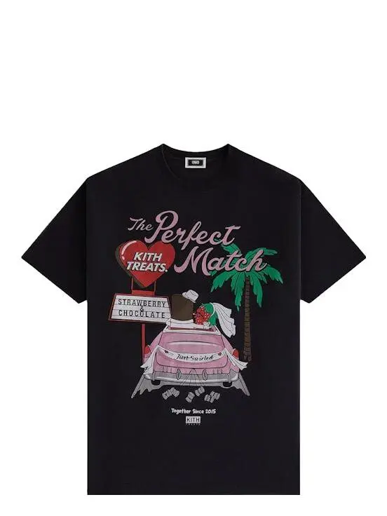 Kith Treats Perfect Match Vintage Tee Shirt - Black