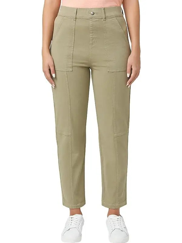 Hue Utility Skimmer Pants - Mermaid