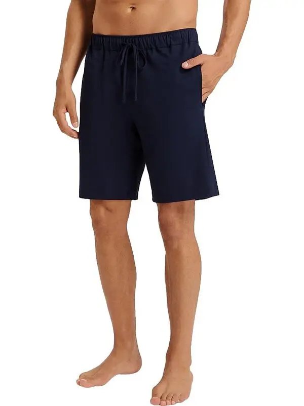 Hanro Night And Day Knit Shorts - Deep Navy