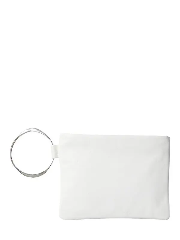 THE ROW Square Bracelet Clutch - White Ans