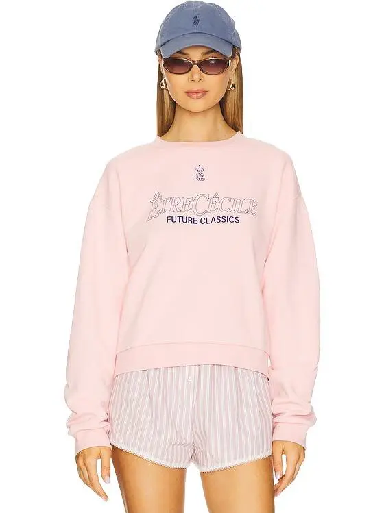 Être Cécile Future Classics Classic Sweatshirt - Pink Washed