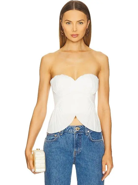 Cult Gaia Jace Top - Off White