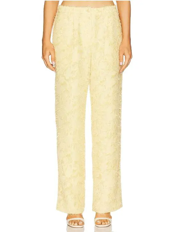 SAMSOE SAMSOE Satove Trousers - Dusty Yellow