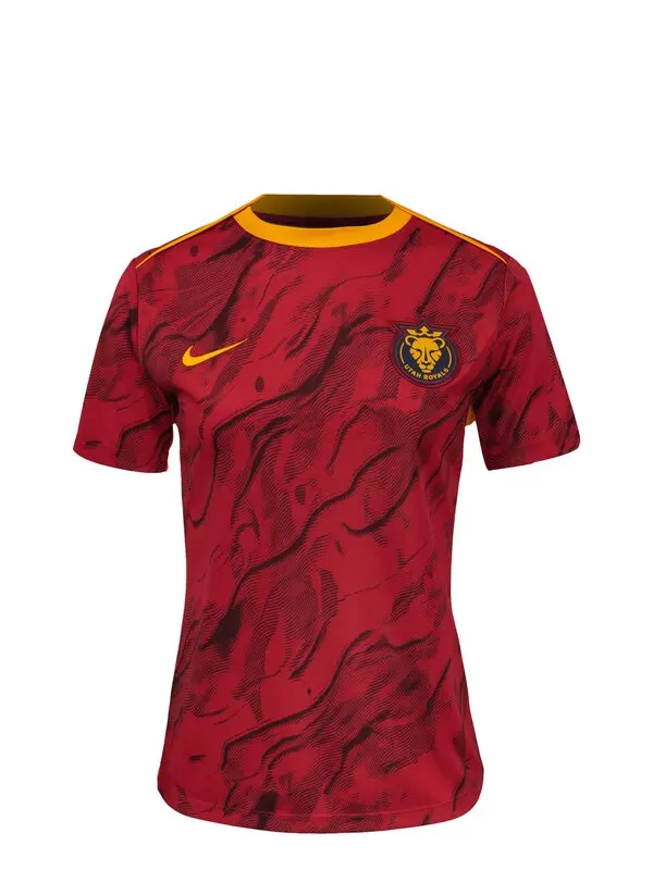 Nike Utah Royals Fc 2025 Nwsl Pre-match Top - Red
