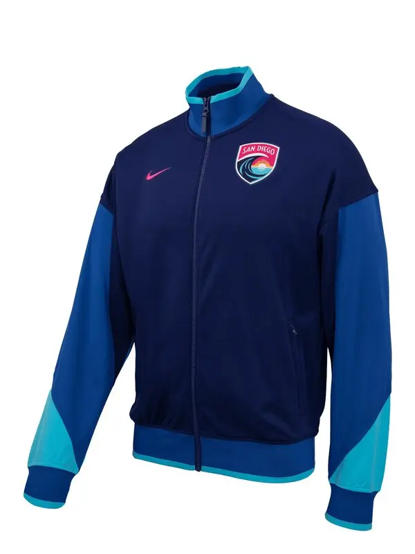 Nike San Diego Wave Fc Nwsl Anthem Jacket - Blue