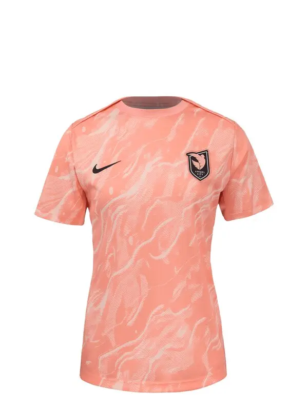Nike Angel City Fc 2025 Nwsl Pre-match Top - Pink