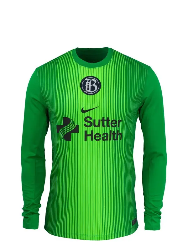 Nike Bay Fc 2025 Stadium Goalkeeper Nwsl Replica Jersey - Green