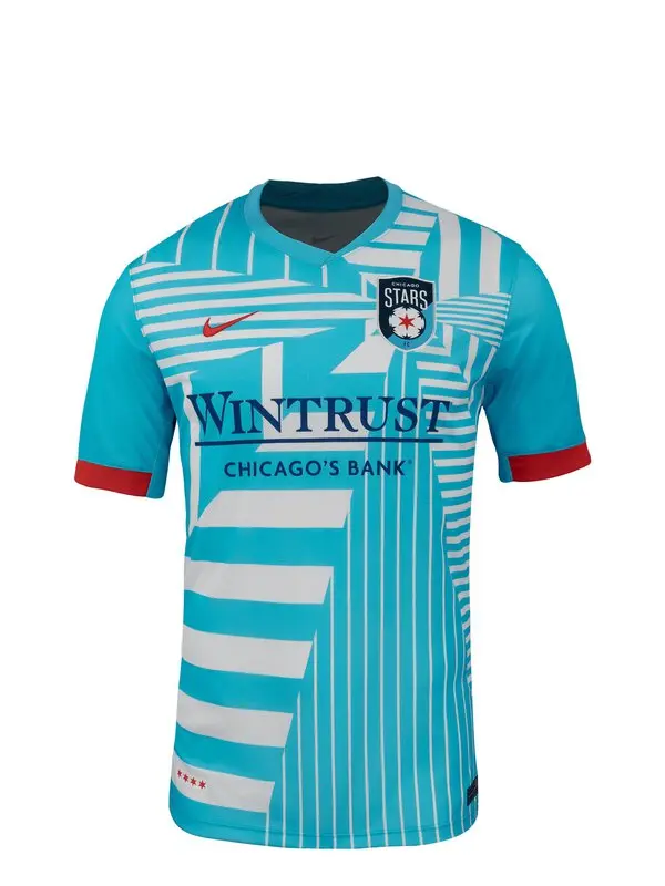 Nike Chicago Stars Fc 2025 Stadium Home Dri-fit Nwsl Replica Jersey - Blue