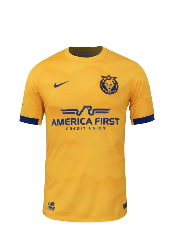Nike Utah Royals Fc 2025 Stadium Home Dri-fit Nwsl Replica Jersey - Yellow