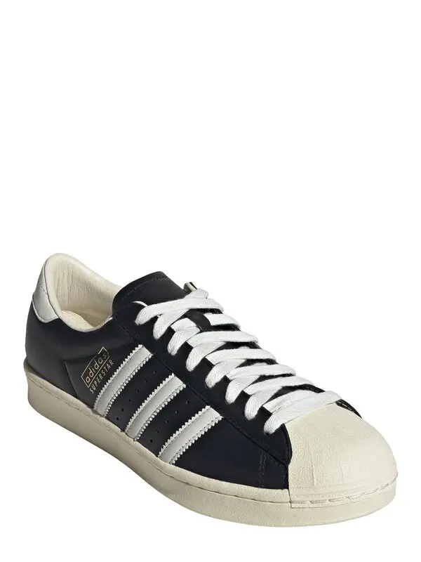 Adidas Gender Inclusive Superstar Vintage Sneaker - Black/core White/cream White