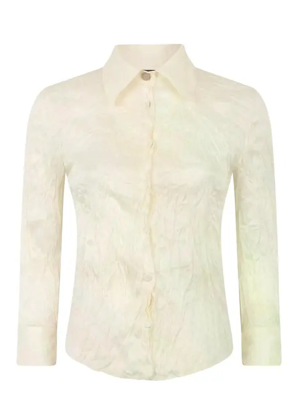 Roberto Cavalli Silk Shirt - Neutrals