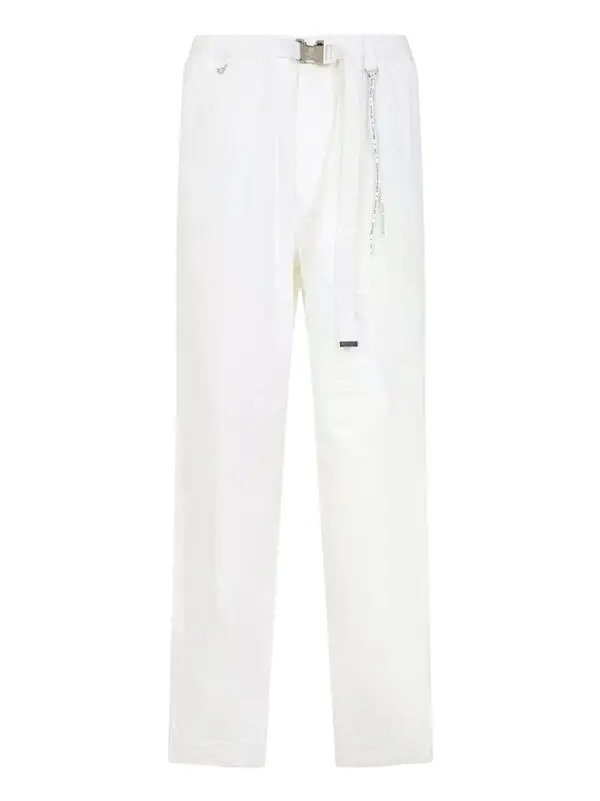 MASTERMIND WORLD Belted Trousers - White