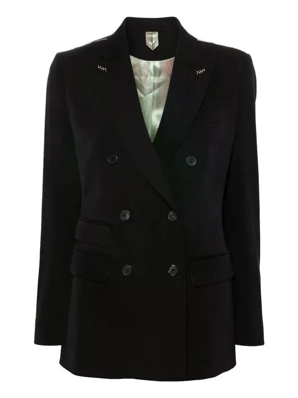 Max Mara Oltre Double-breasted Blazer - Black