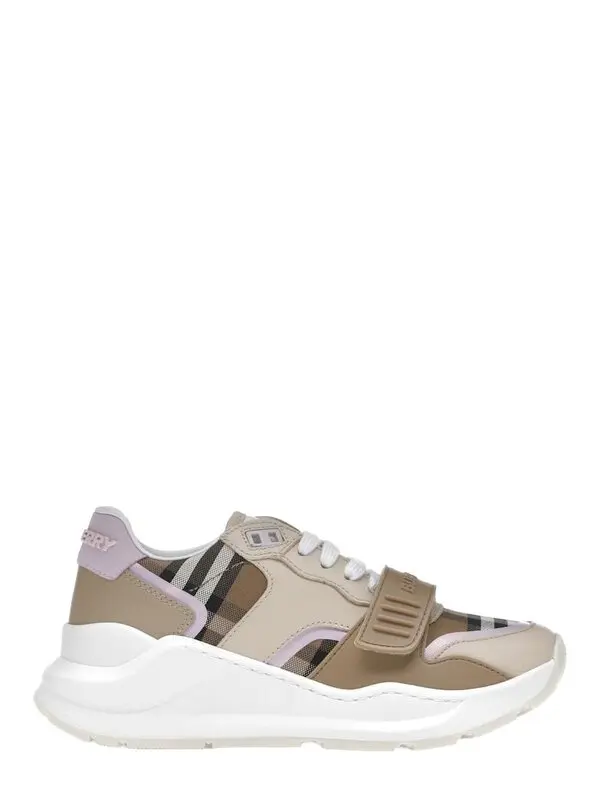 Burberry Ramsey Vintage Check Sneakers - Beige/taupe/brown