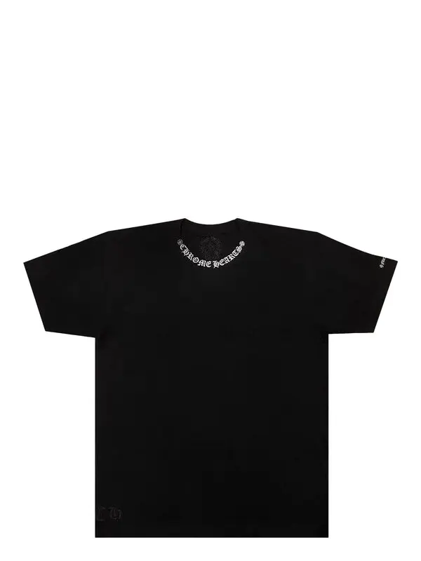 Chrome Hearts Neck Logo T-shirt - Black