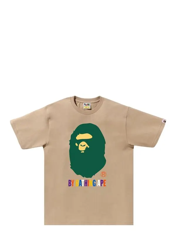 A BATHING APE Colors Bathing Ape Tee 'beige - Tan