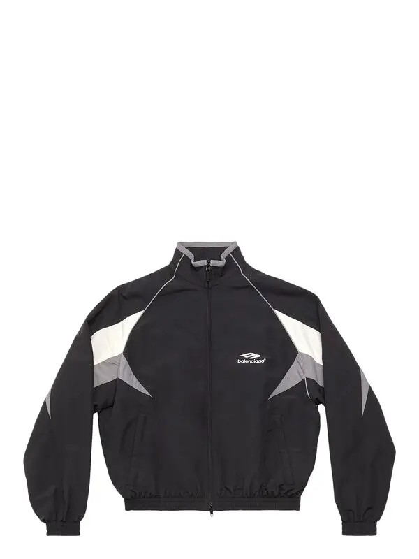 Balenciaga Zip-up Jacket - Black