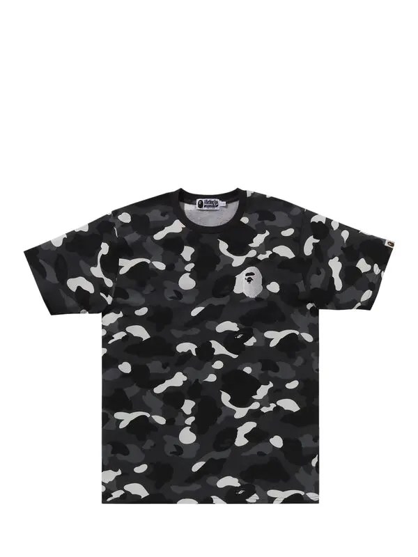 A BATHING APE City Camo Large Ape Head Tee - Black