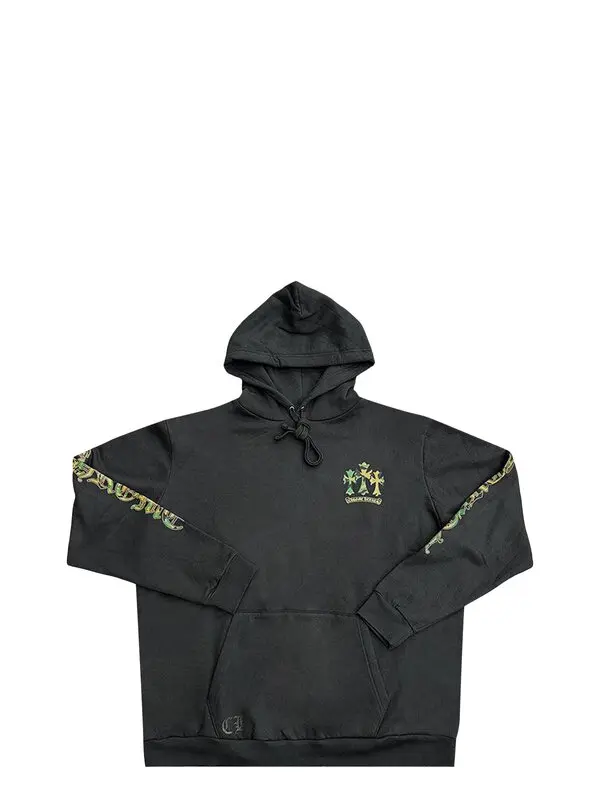 Chrome Hearts Horseshoe Camo Hoodie - Black