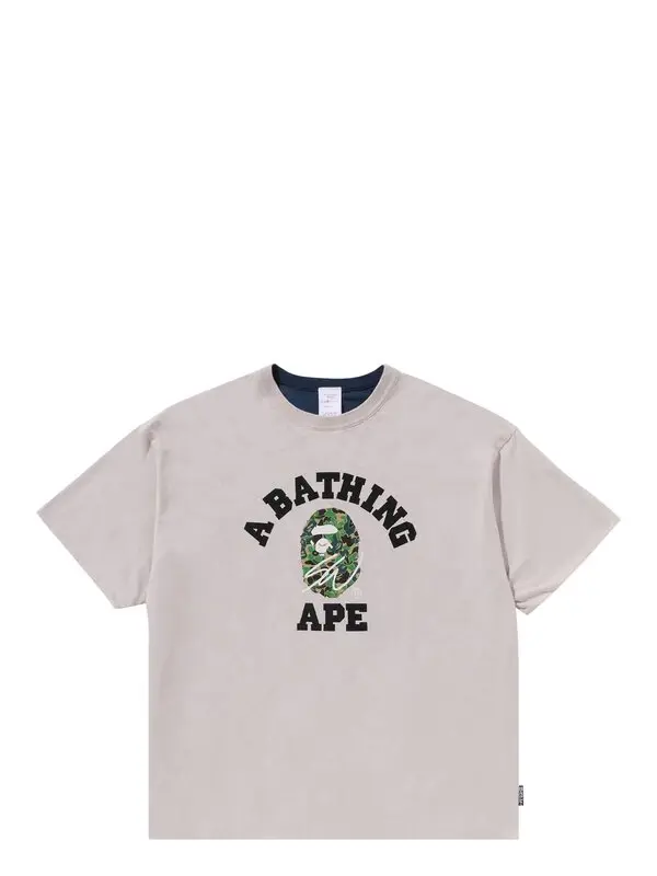 A BATHING APE X Sean Wotherspoon Reversible Tee 'ivory - Cream