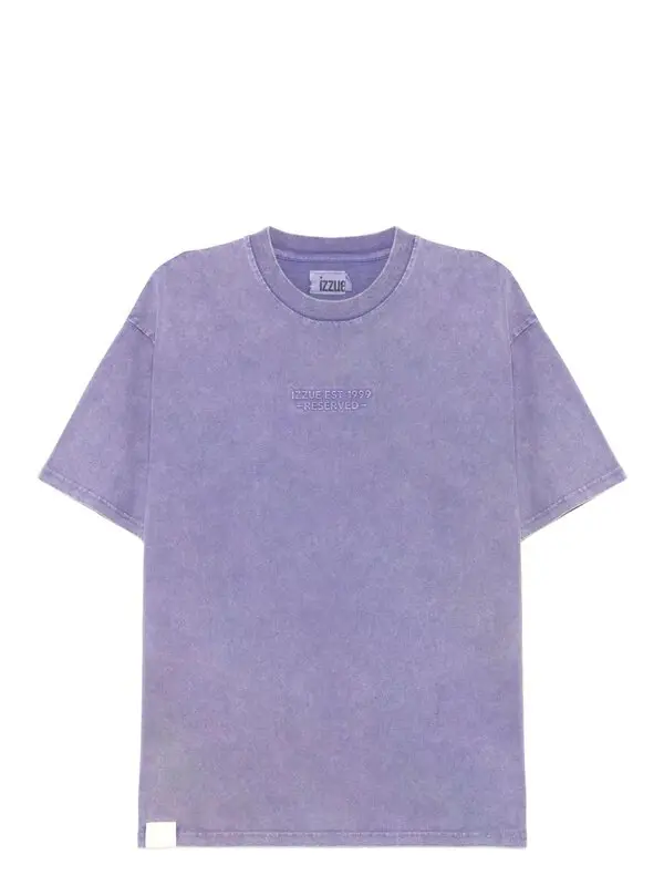Izzue Logo-print T-shirt - Purple