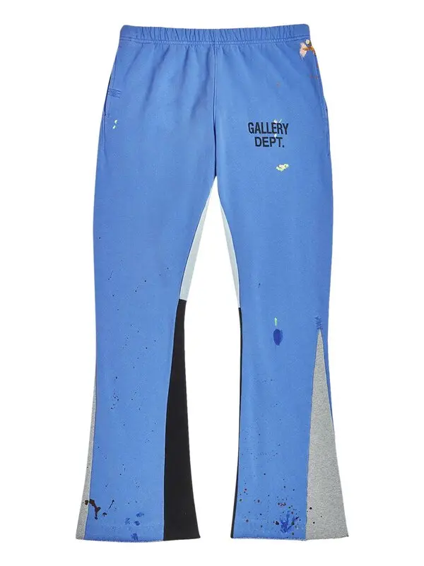 GALLERY DEPT. Gd Painted Flare Sweatpant 'royal - Blue
