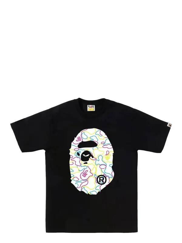 A BATHING APE Ape Head T-shirt - Black