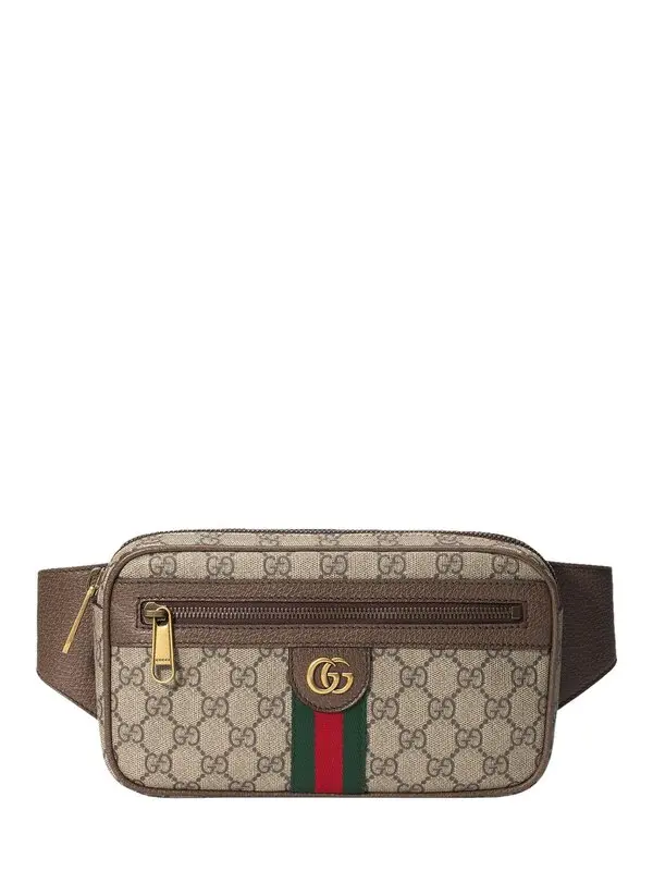 Gucci Ophidia Belt Bag - Tan