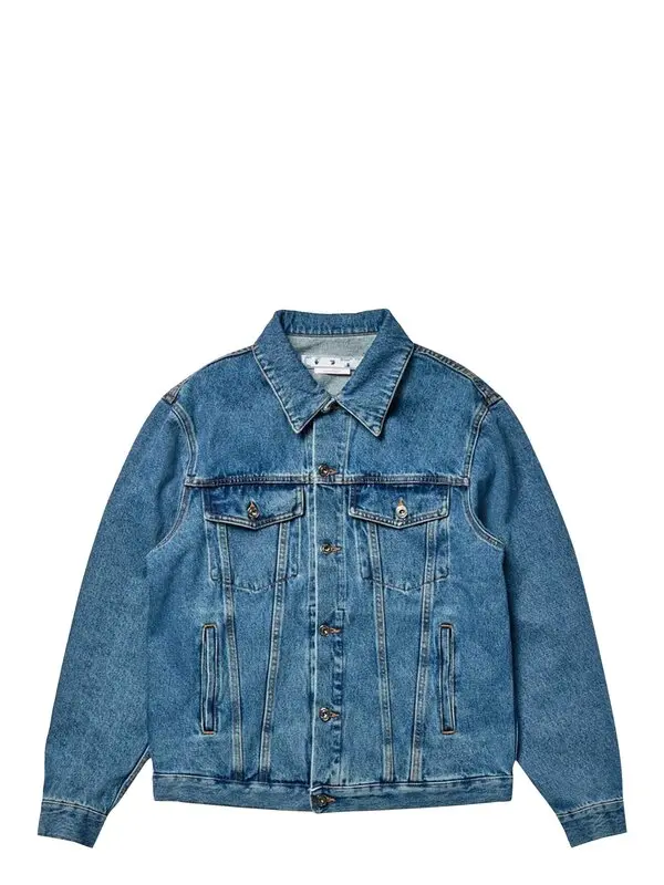Off-White Skate Denim Jacket - Blue