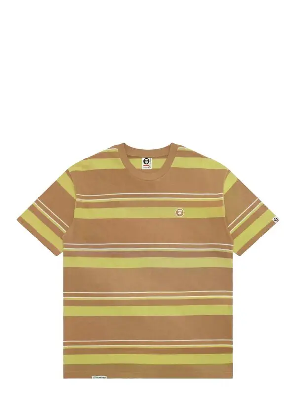 AAPE BY *A BATHING APE® Striped T-shirt - Neutrals