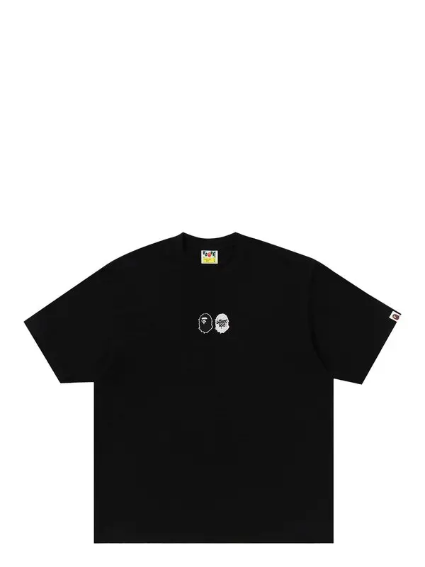 A BATHING APE Mad Ape Graphic Logo Relaxed Fit Tee - Black