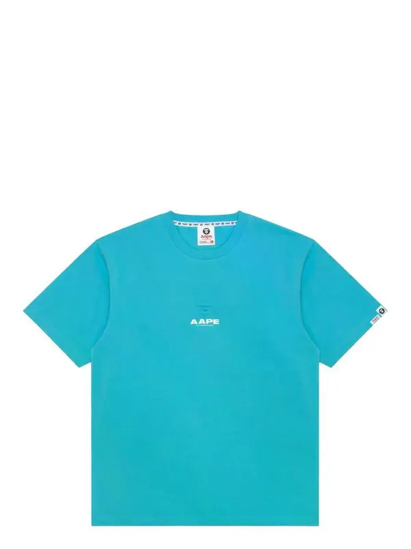 AAPE BY *A BATHING APE® Cotton T-shirt - Blue