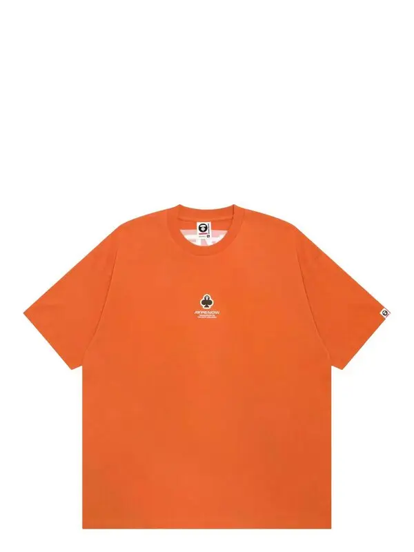 AAPE BY *A BATHING APE Moonface Clover T-shirt - Orange