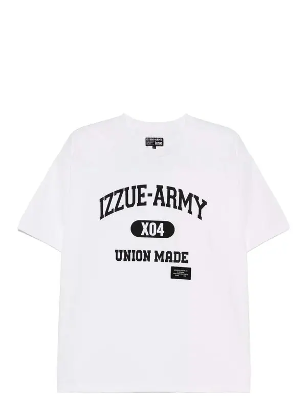 Izzue Logo-print T-shirt - White