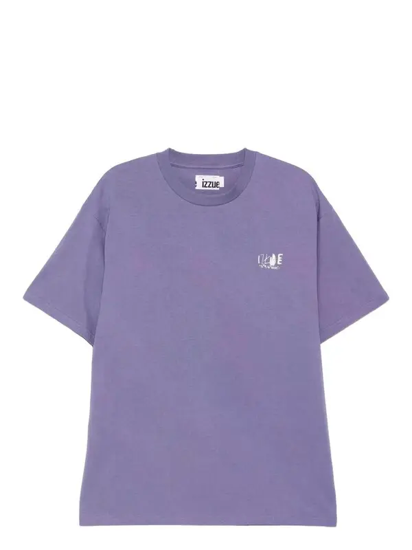 Izzue Graphic-print T-shirt - Purple