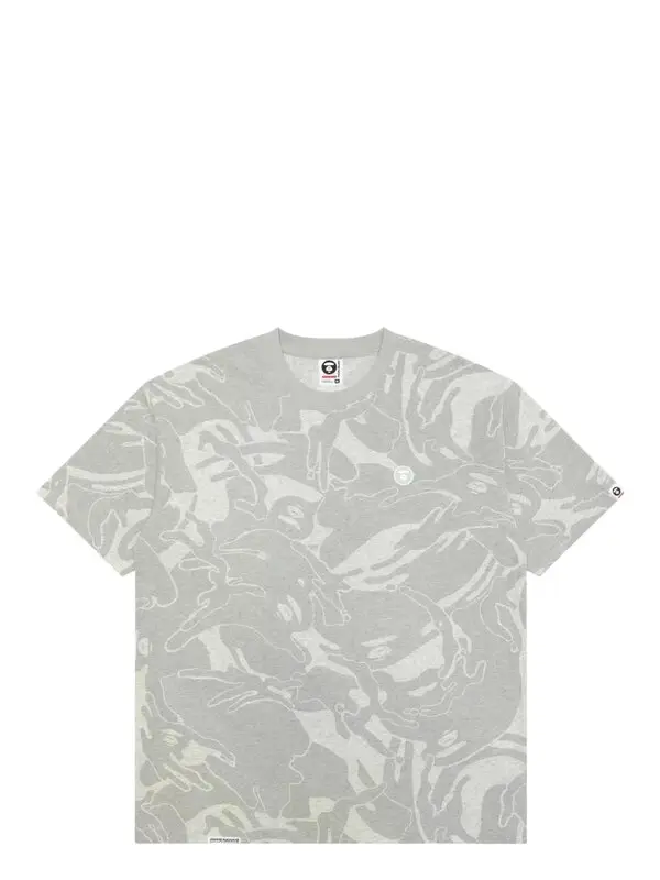 AAPE BY *A BATHING APE® Camouflage-print T-shirt - Grey