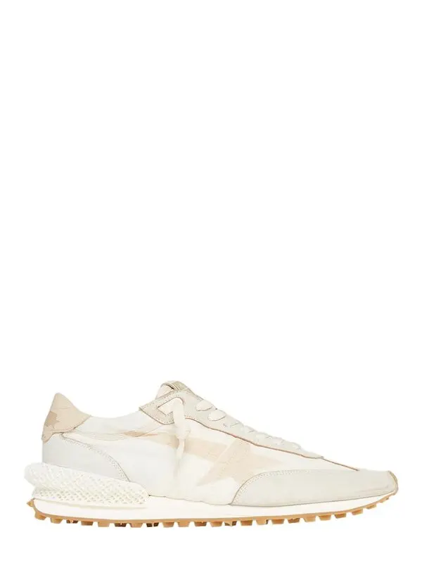 Golden Goose Running Marathon Sneakers - Gry/wht/tan