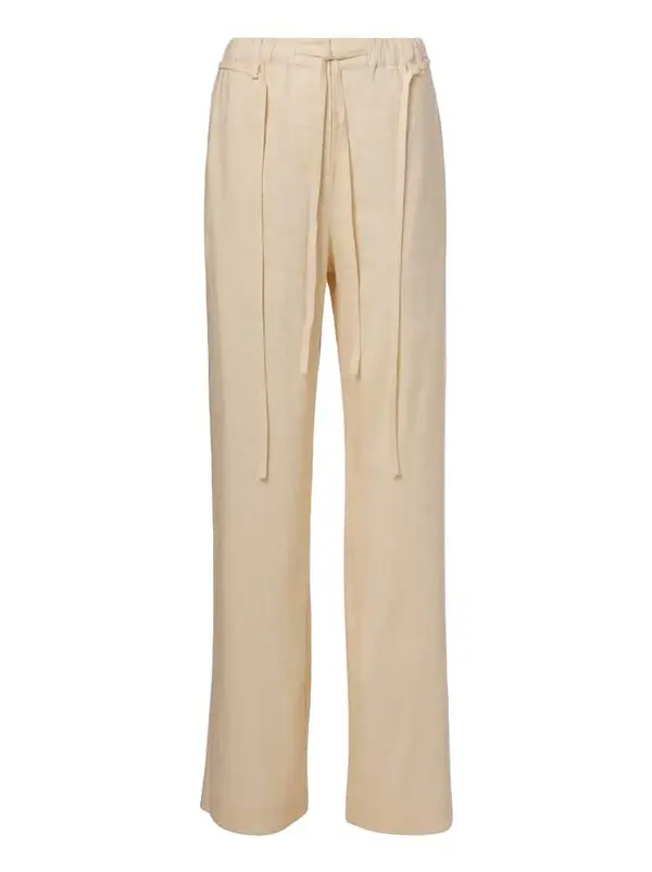 Proenza Schouler White Label Magnus Straight Pants - Beige
