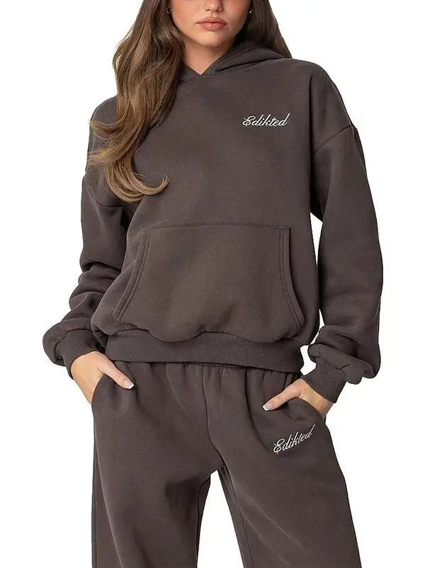 EDIKTED Hoodie - Dark Gray