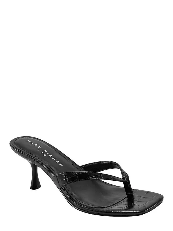 MARC FISHER LTD. Amelea 2 Sandals - Black