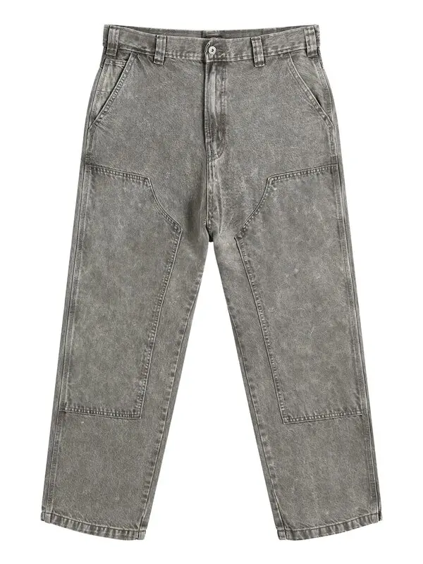 Dickies Madison Denim Double Knee Pants - Light Gray Wash