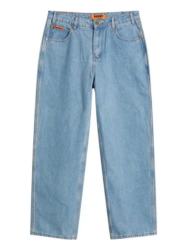 BUTTER GOODS Baggy Denim Jeans - Washed Indigo