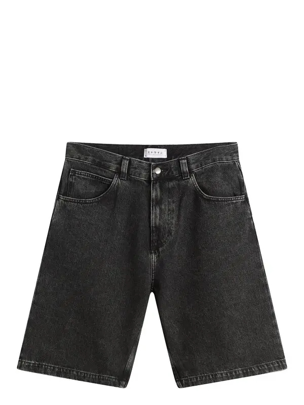 Edwin Denim Worker Shorts - Black