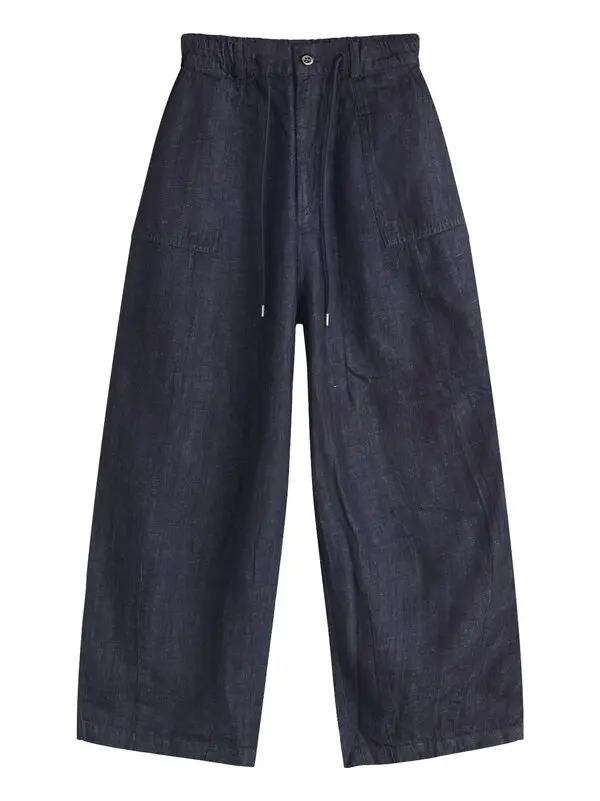 FRIZMWORKS Denim Balloon Pants - Indigo