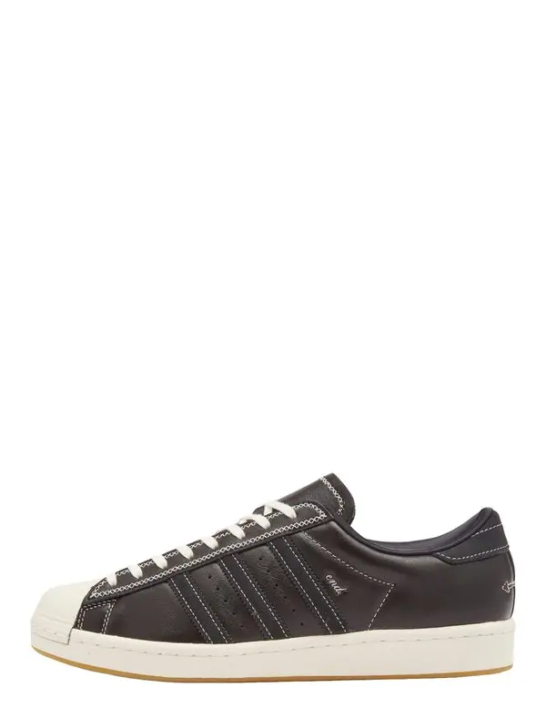 Adidas X 'tying The Knot' Superstar Vintage Sneakers - Core Black/off White
