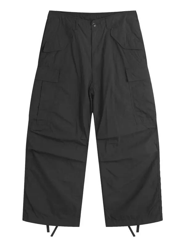 BEAMS Big 6 Pocket Cargo Pants - Black